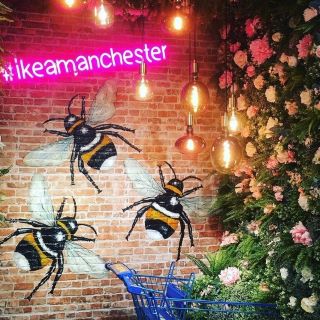Flower Wall with Neon Sign | Custom Neon® Floral Wall Styling Ideas